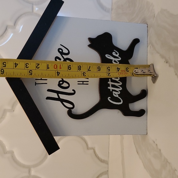 Accents | This House Has A Cattitude Sign | Poshmark